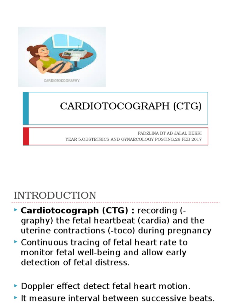 CTG | PDF | Heart Rate | Fetus
