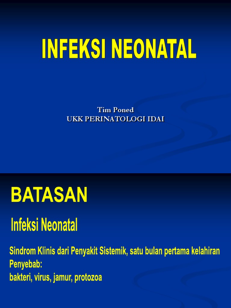 Infeksi Neonatal | PDF