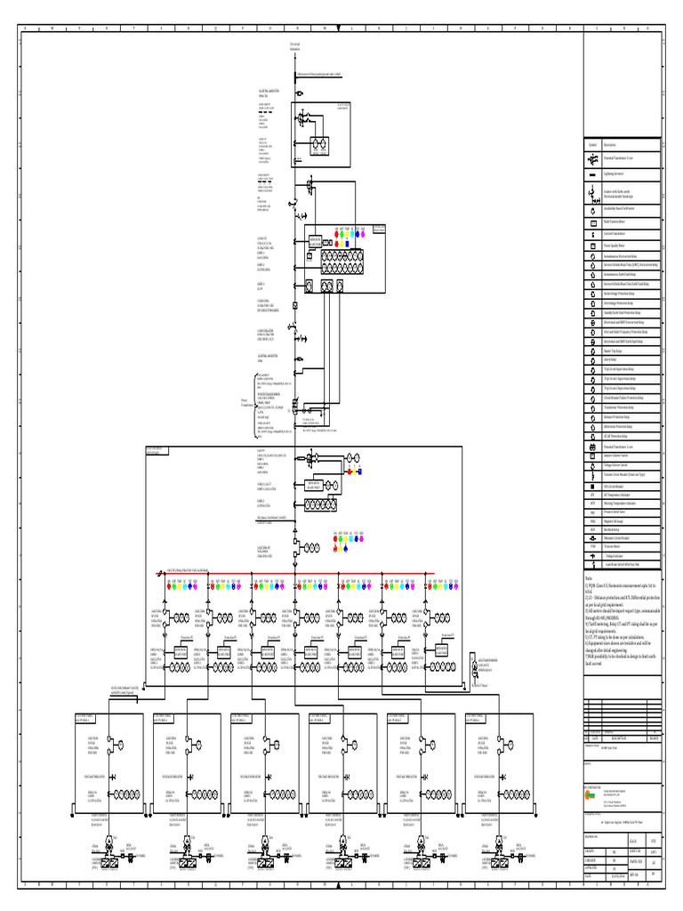11kV RMU Panel Solar PV Diagram | PDF | Relay | Electrical Substation