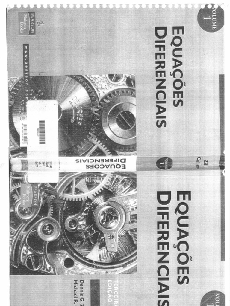 Equações Diferenciais Vol. 1 - Dennis G. Zill e Michael R. Cullen | PDF Equações Diferenciais Vol. 1 - Dennis G. Zill e Michael R. Cullen | PDF