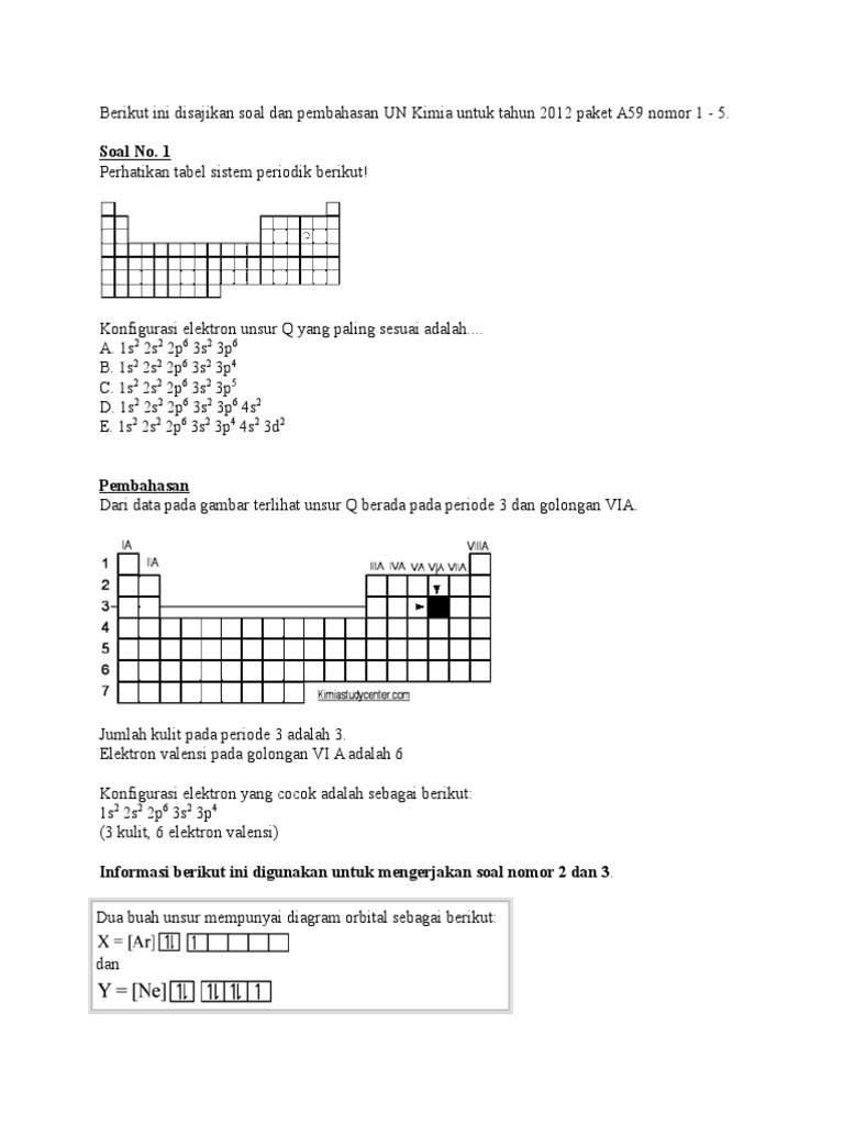 Soal - Soal Kimia Kelas XII | PDF