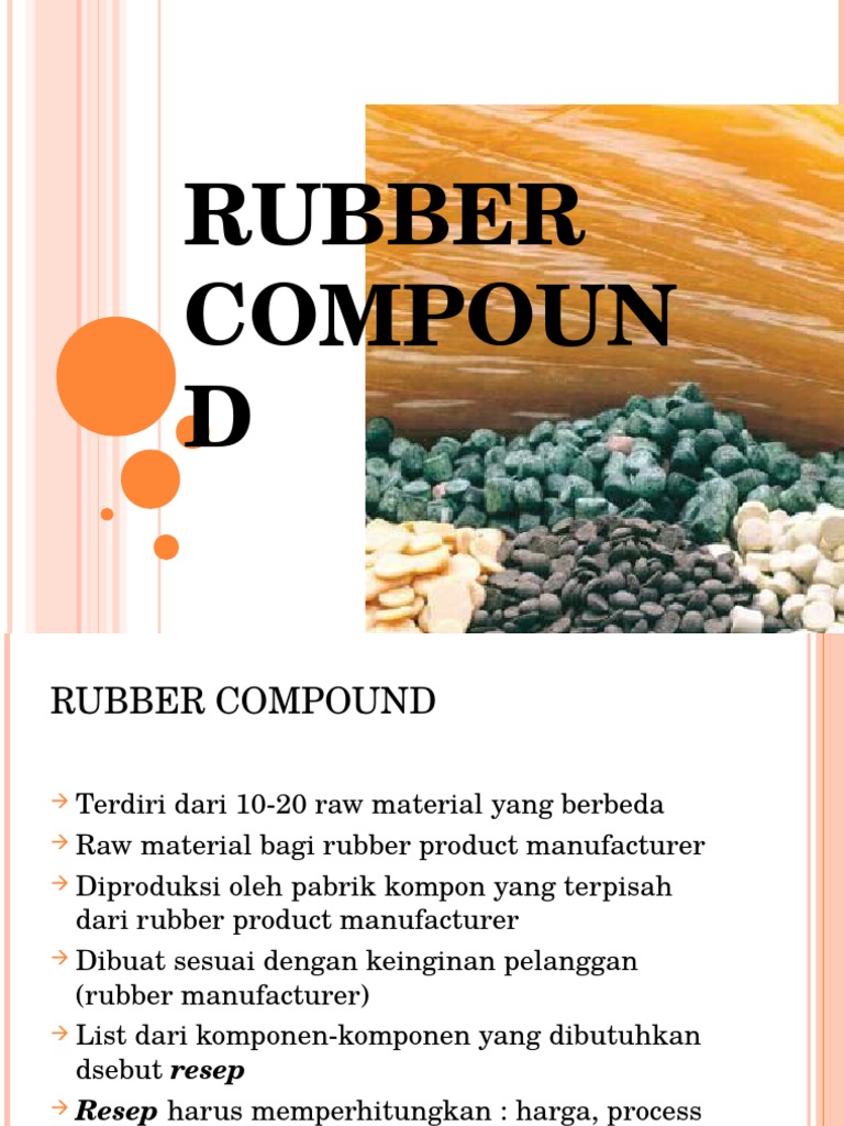 Rubber Compound | PDF