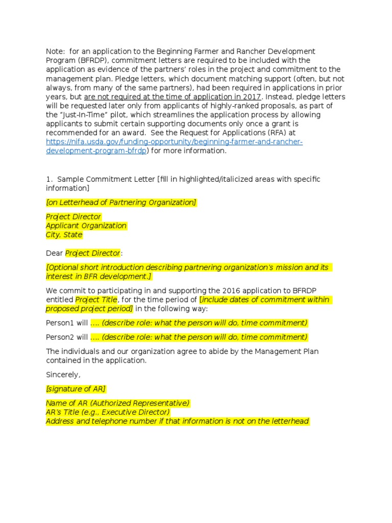 Sample Commitment and Pledge Letters | PDF | Salary | Economies