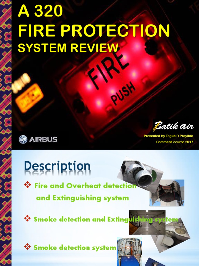 A320 Fire Protection System Overview | PDF | Smoke | Nature