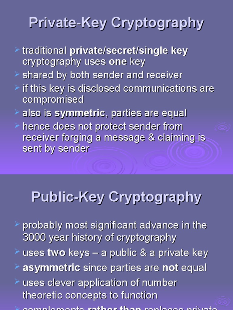 Private-Key Cryptography | PDF | Public Key Cryptography | Cryptography