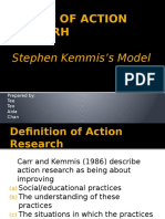 Kemmis Action Research Cycle Explained | PDF