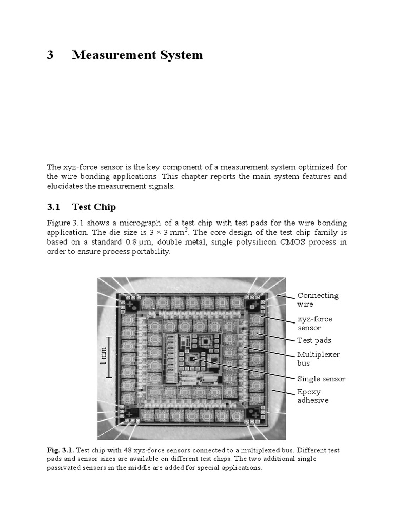 3 Measurement System: 3.1 Test Chip | PDF | Ultrasound | Signal ...
