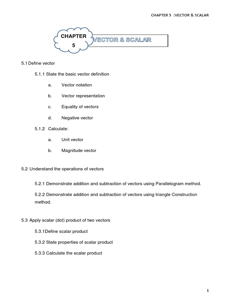 Chapter 5 | PDF | Euclidean Vector | Norm (Mathematics)