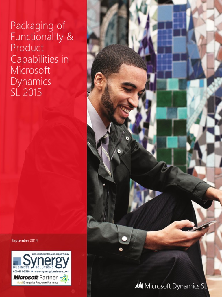 Packaging of Functionality & Product Capabilities in Microsoft Dynamics ...