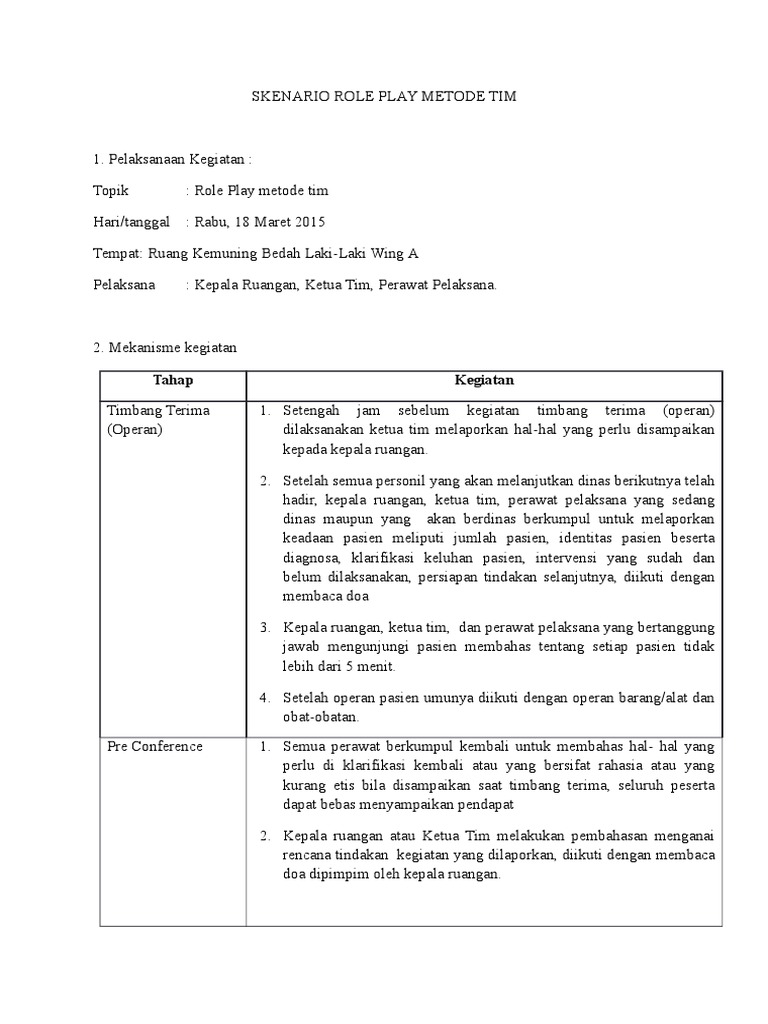 Bahan Metode Tim | PDF