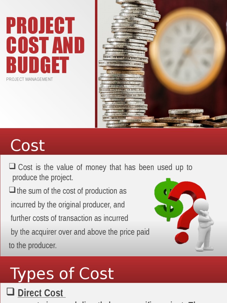 Powerpoint (Project Cost and Budget) | Download Free PDF | Estimation ...