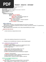 Corciovei Proiect Didactic Povestea Iepurasului de Paste PDF | PDF