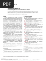 ASTM E45-18 Standard Test Methods For Determining The Inclusion Content ...