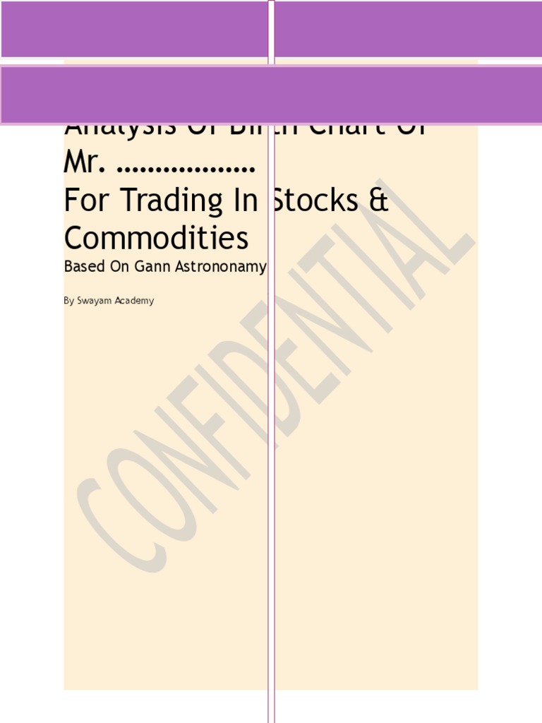 Sample Birth Chart Analysis - Gann Astrononamy.336174811 | PDF ...