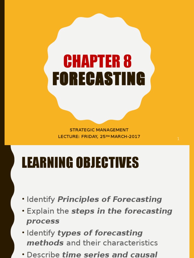 Forcasting Techniques in SM | PDF | Forecasting | Errors And Residuals