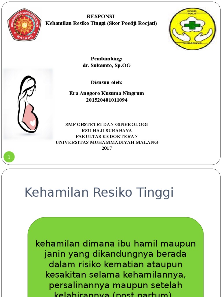Kehamilan Resiko Tinggi (KSPR) | PDF