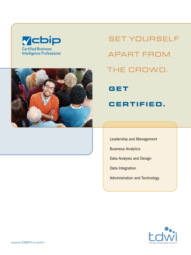 Cbip Brochure | PDF | Professional Certification | Business Intelligence