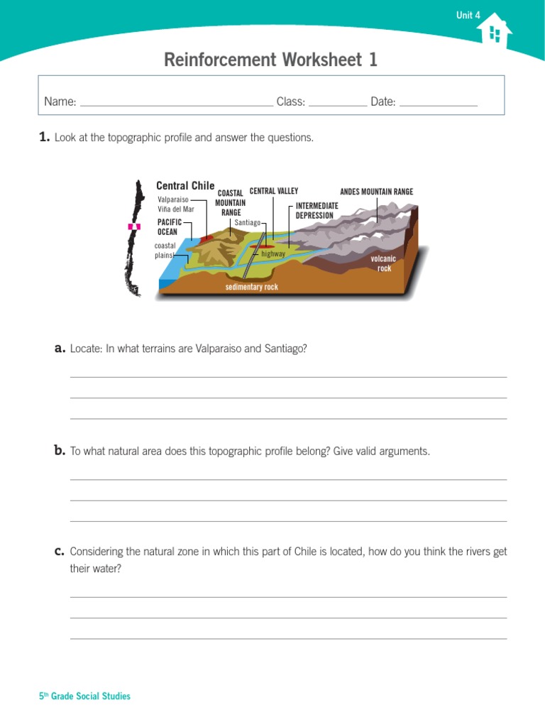 Reinforcement Worksheet Social Studies | PDF
