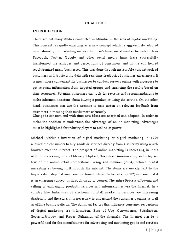 Research Methodology - Digi Marketing | PDF | Digital Marketing ...