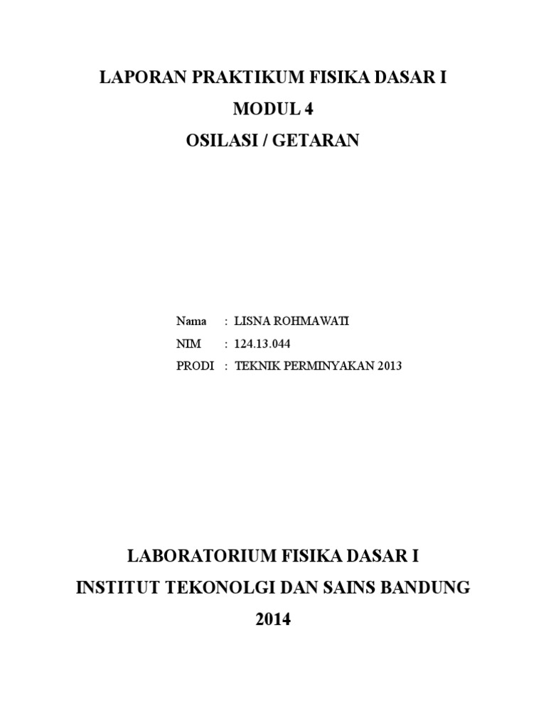 Laporan Modul 4 Fix | PDF