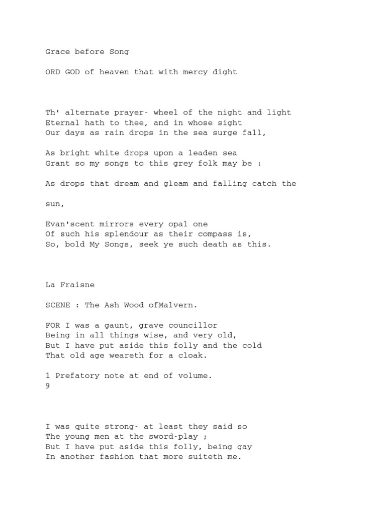 Ezra Pound Poems | Nature