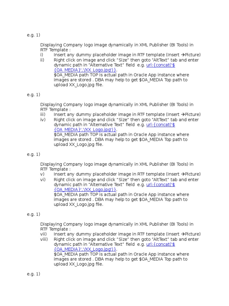 XML+publisher Documentations | PDF | Office Software | Computer File