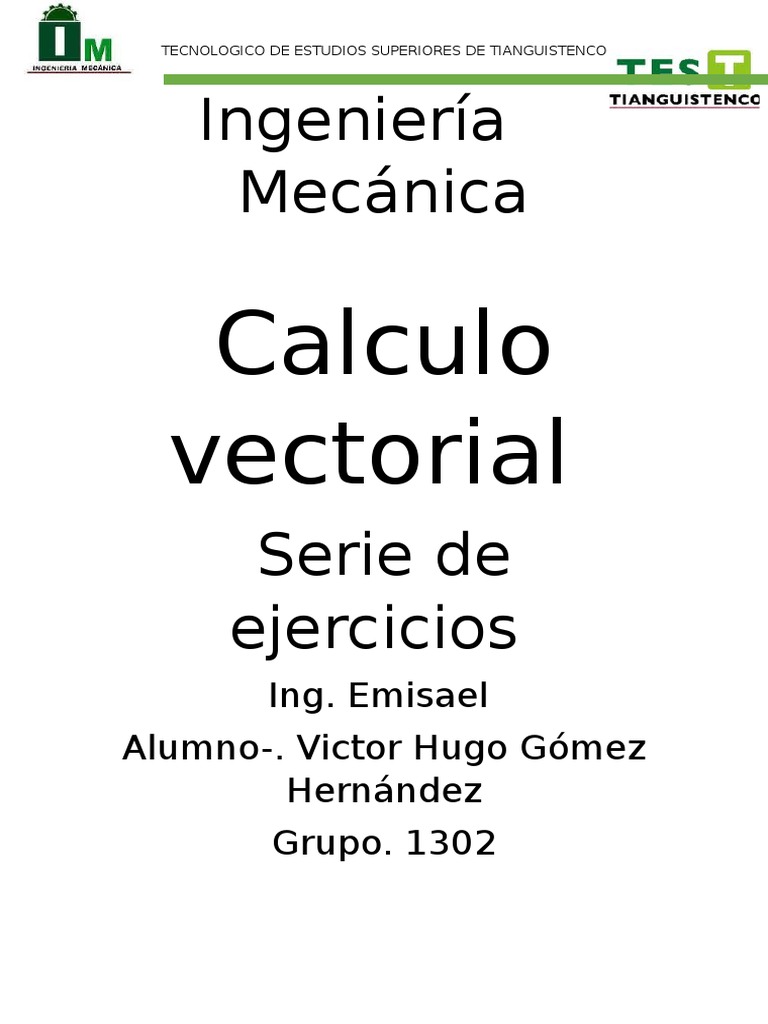 Calculo Vectorial | PDF