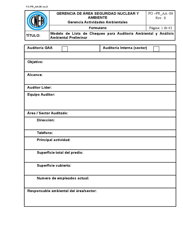 Modelo de check-list.doc | Auditoría financiera | Tecnología