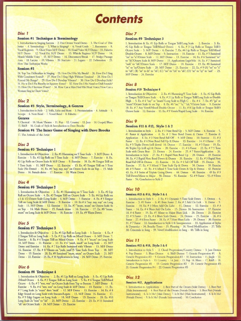 Brett Manning's Singing Success | PDF | Singing | Larynx