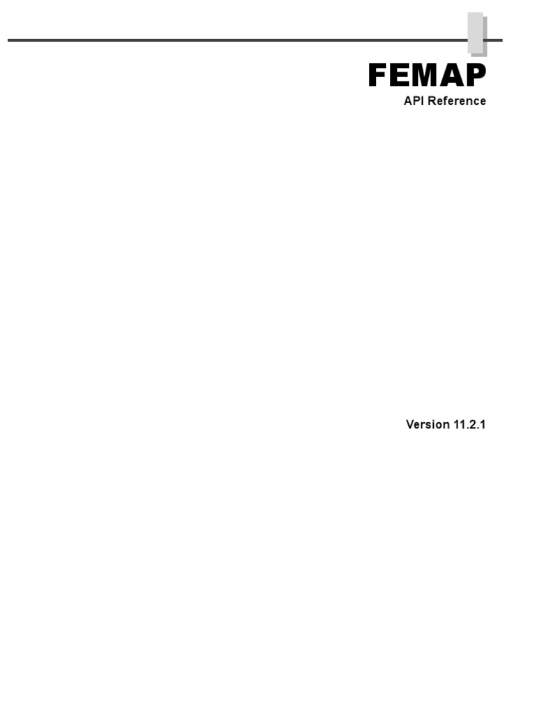 Femap: API Reference | PDF | Microsoft Windows | System Software