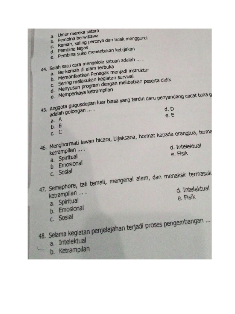 Soal KMD | PDF
