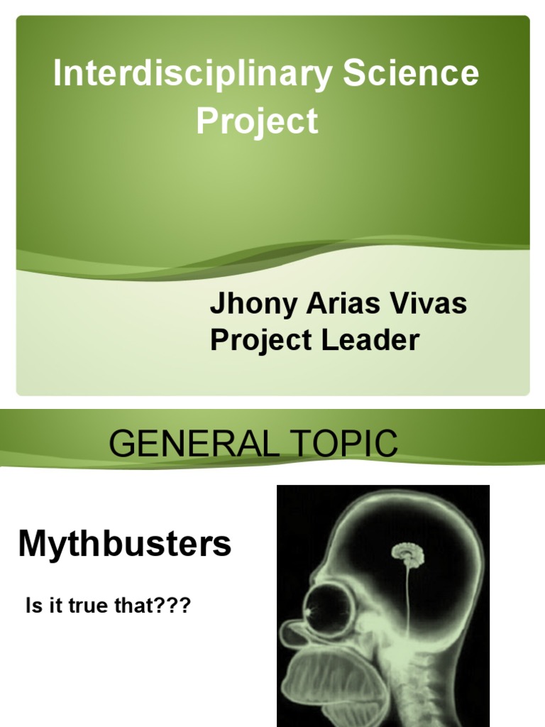 Interdisciplinary Science Project | PDF | Interdisciplinarity ...