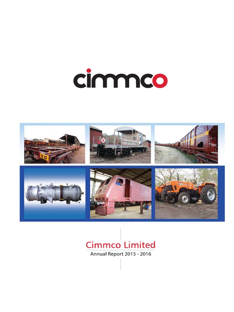 Annual Report Cimmco | PDF | Audit Committee | Board Of Directors