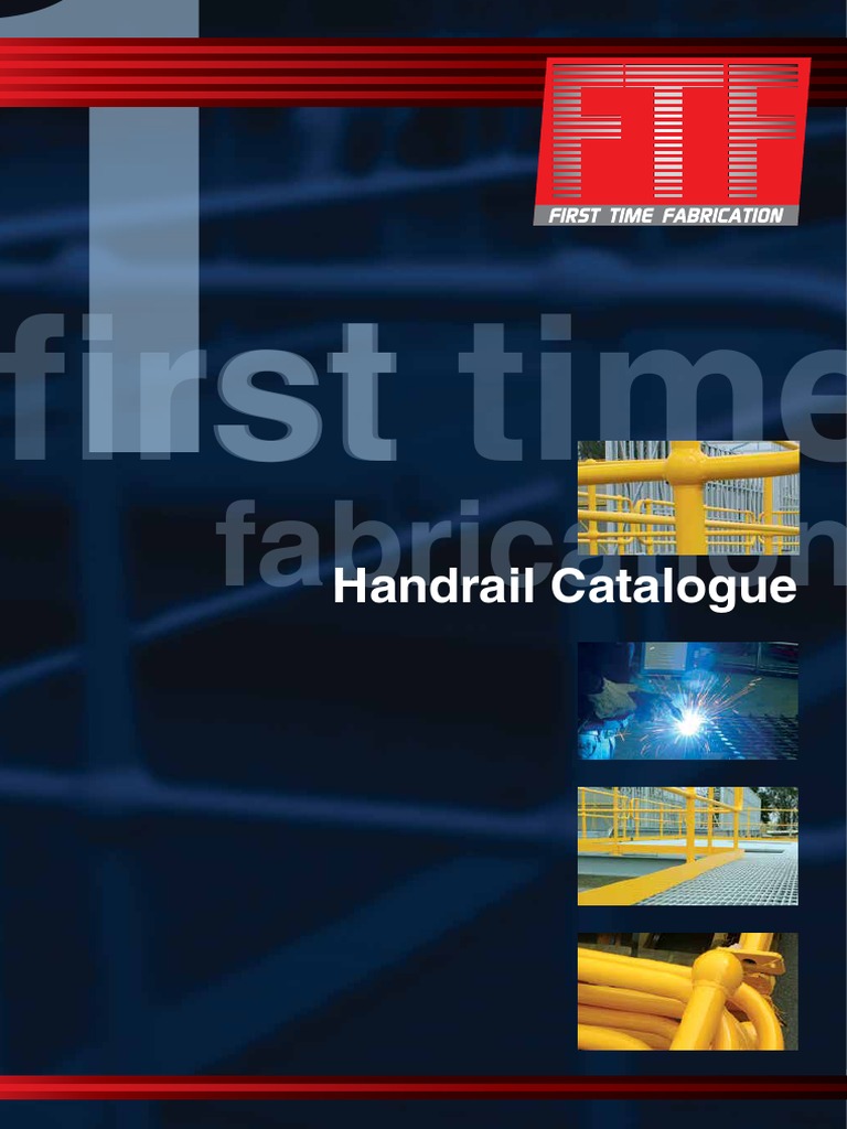 FTF Handrail Catalogue | PDF | Fibre Reinforced Plastic | Pipe (Fluid ...