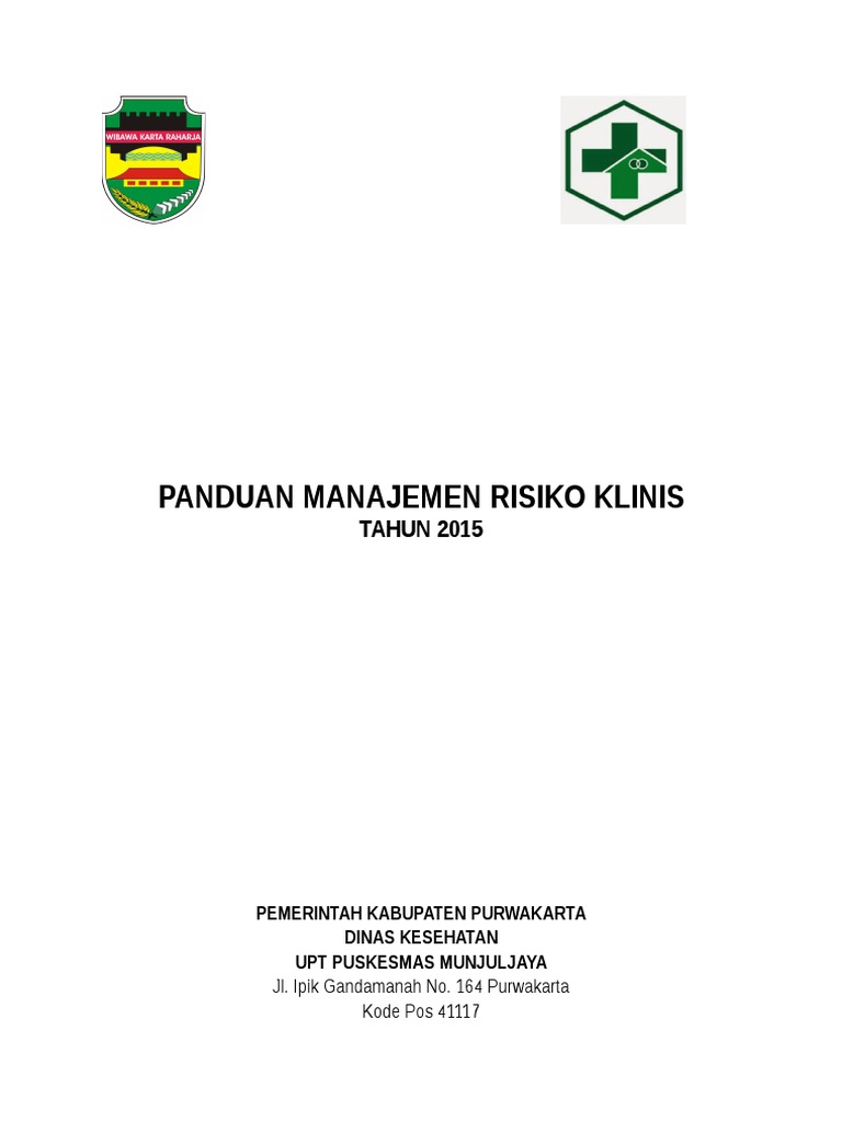 Panduan Manajemen Risiko Klinis Pdf