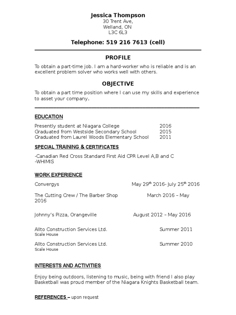 Jessica Resume | PDF | Career & Growth | Social Science