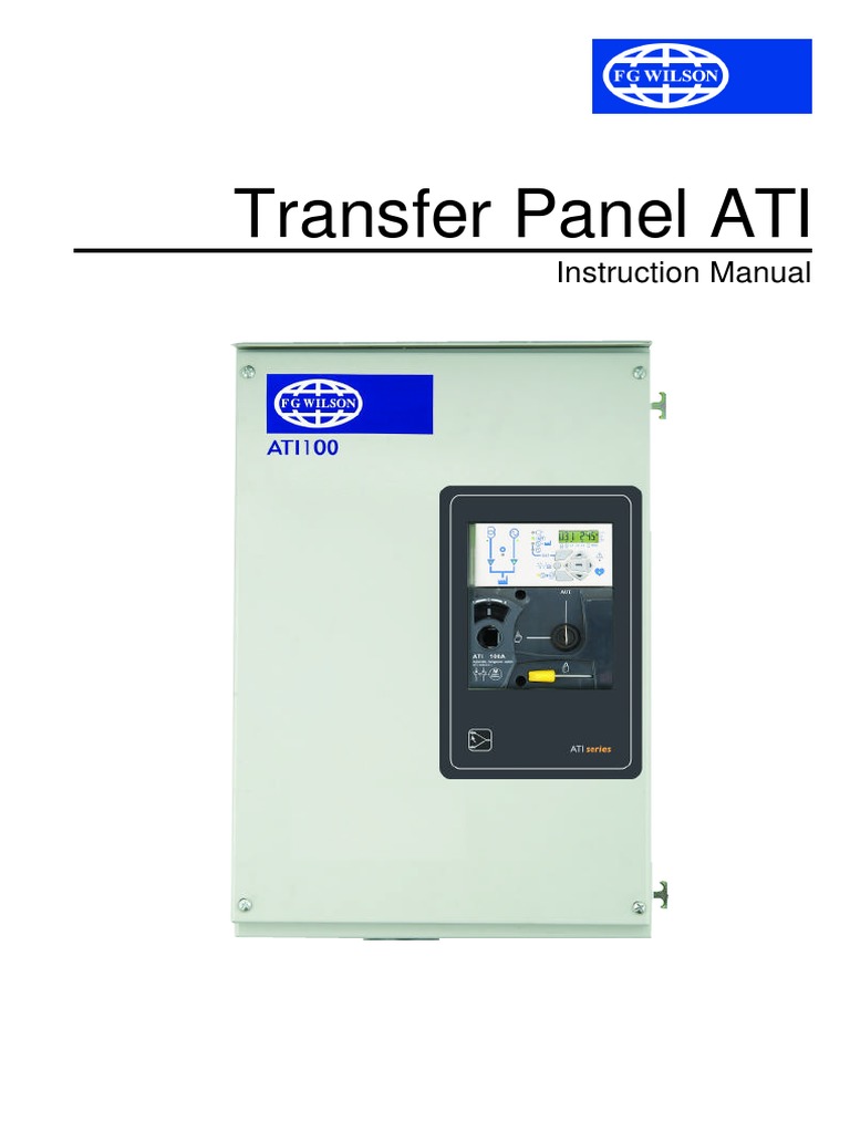 Manual de Operación Sistema ATI | PDF | Switch | Cable
