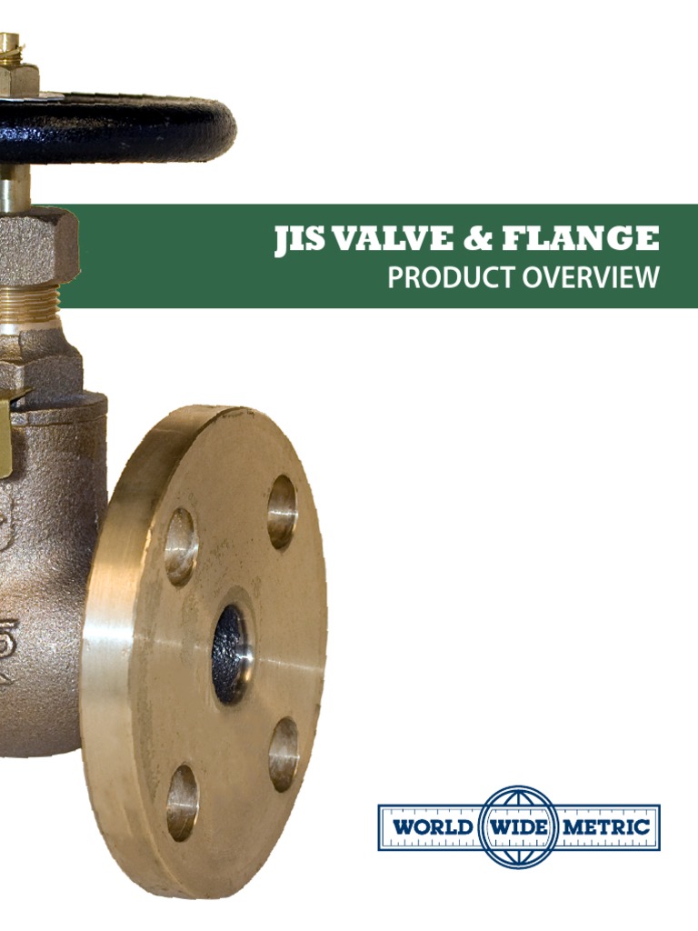 JIS Valve and Flange Specifications | PDF | Sports & Recreation | Home ...