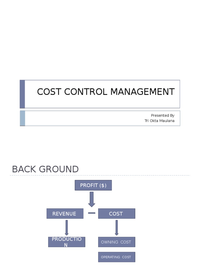 Cost Control Management | PDF | Truck | Road