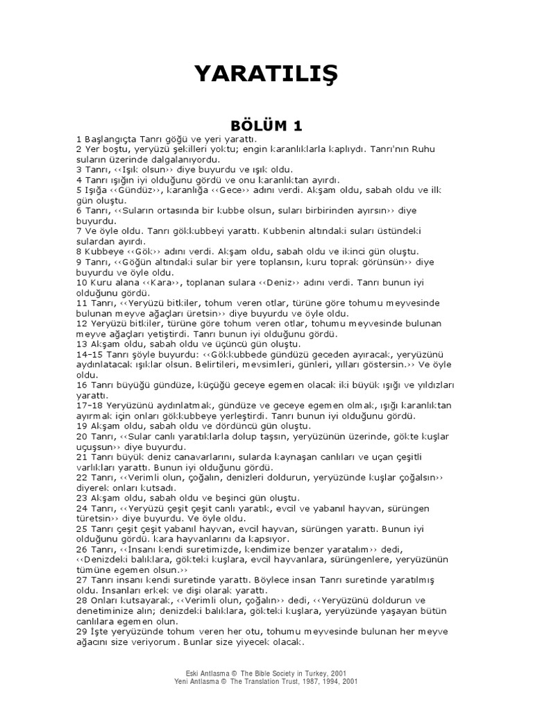 Tevrat Zebur PDF | PDF