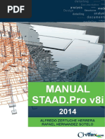 STAAD - Pro V8i Modeling Guide | PDF | Menu (Computing) | Icon (Computing)