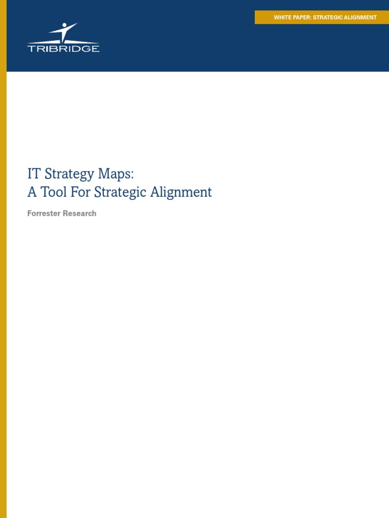 IT Strategy Maps Template Free Download PDF | PDF | Strategic ...