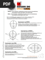 Traçado do Óvulo e da Oval | PDF | Círculo | Objetos geométricos