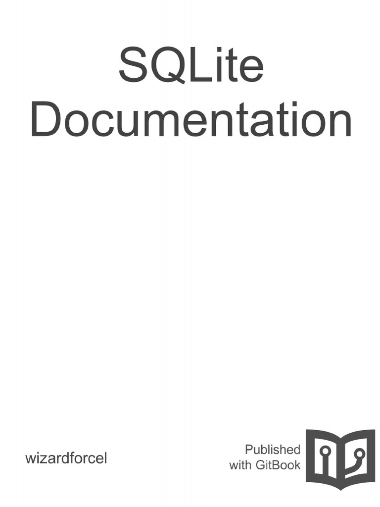 SQLite Documentation (Official) | PDF | Sql | Databases