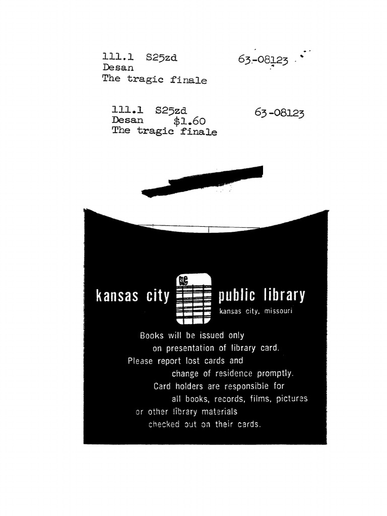 The Tragic Finale - An Essay On The Philosophy of Jean-Paul Sartre by ...