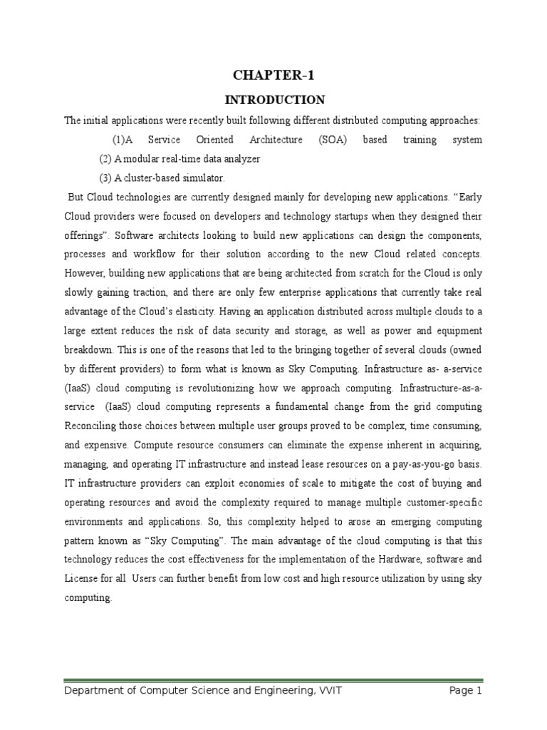 Sky Computing | PDF | Grid Computing | Cloud Computing