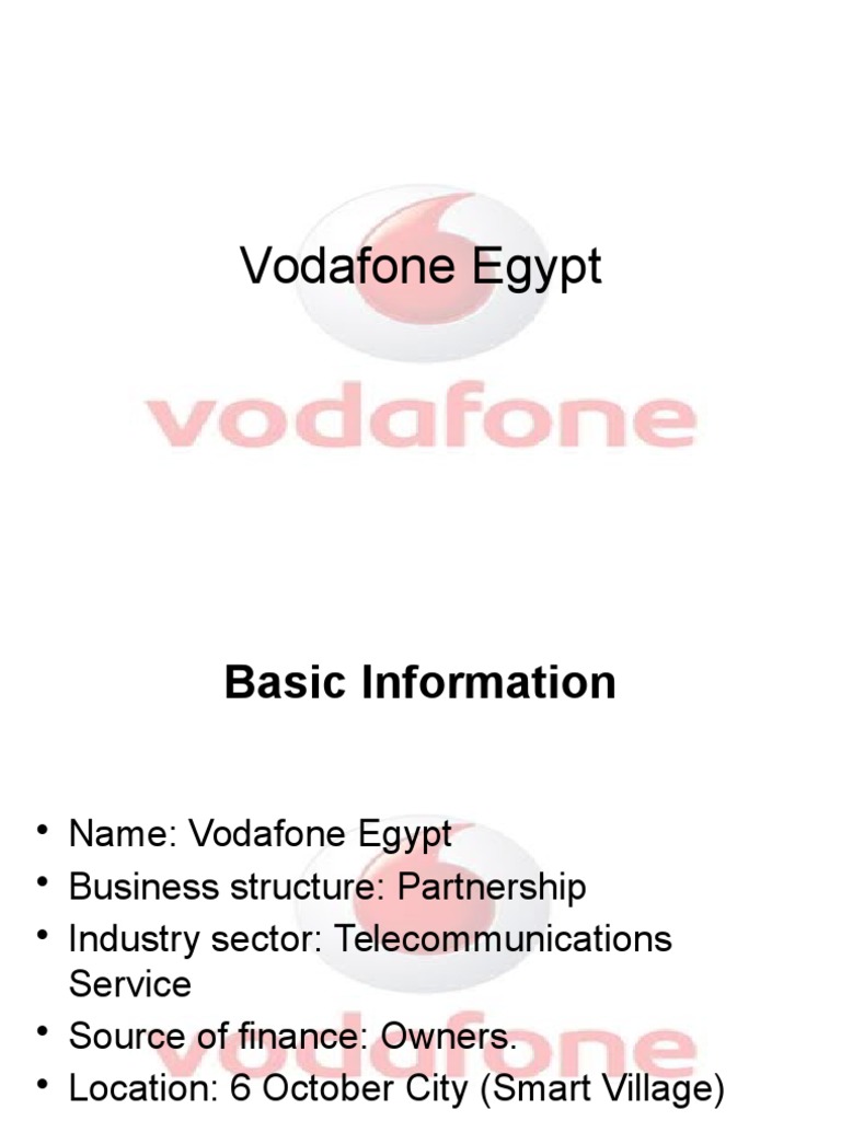 Presentation Vodafone Strategy | PDF | Market (Economics) | Marketing