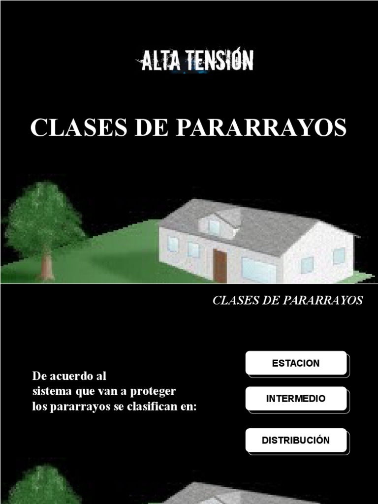 Tipos de pararrayos según su función en el sistema eléctrico: Estación ...