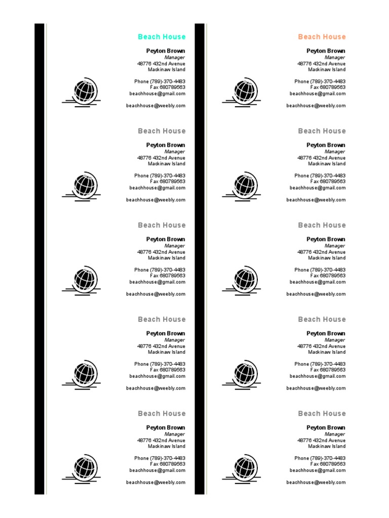 Business Cards | PDF