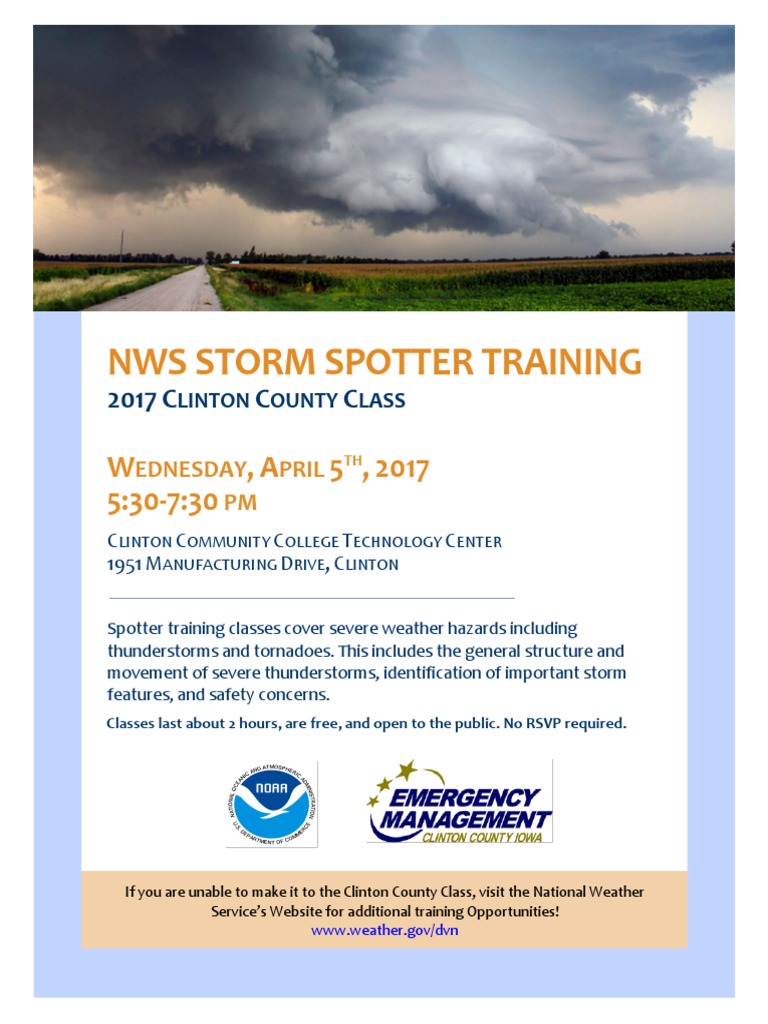 2017 Storm Spotter Flyer | PDF